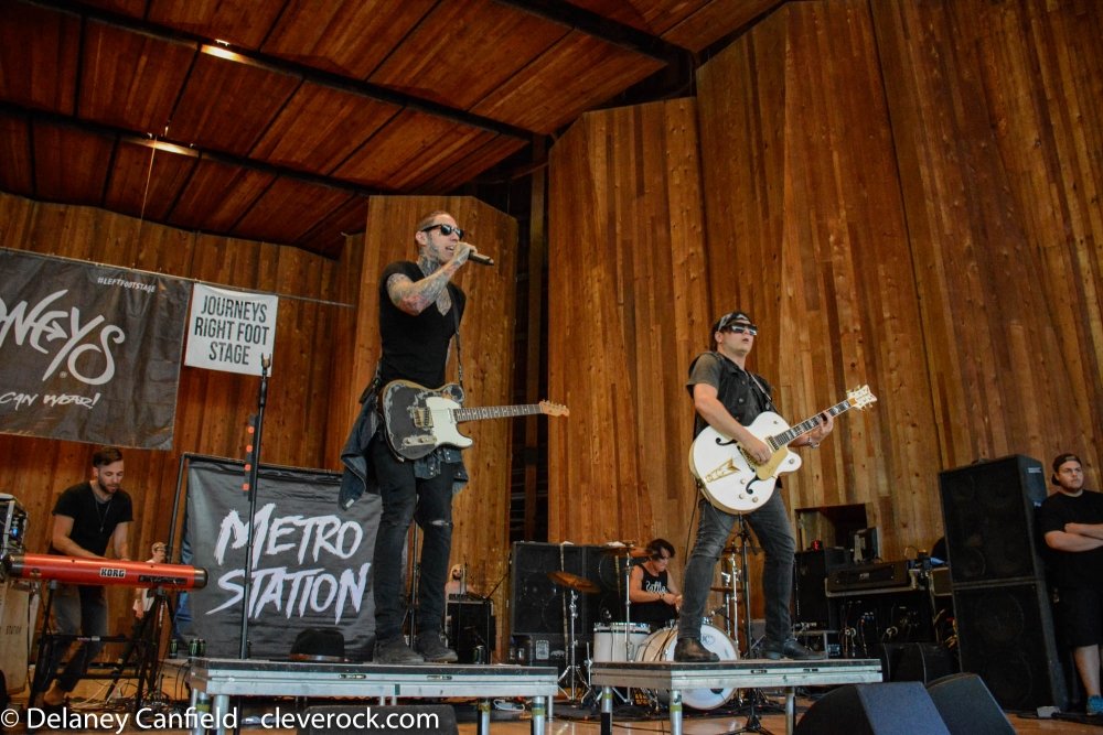 Metro Station concert photos | Warped Tour 2015 | Blossom Music Center ...