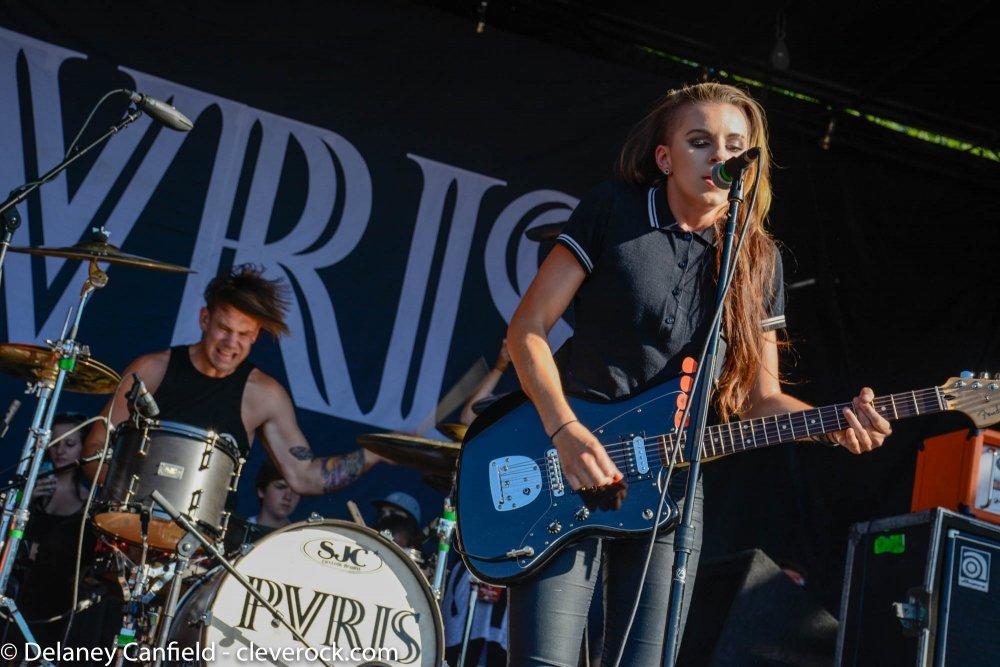 PVRIS concert photos | Warped Tour 2015 | Blossom Music Center | 07.23. ...