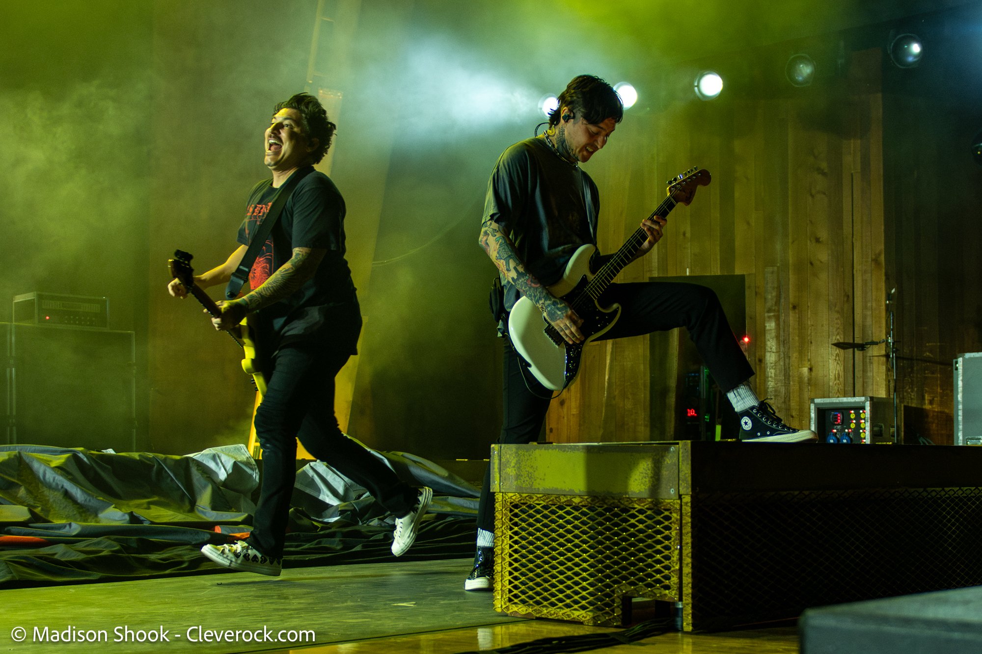Pierce The Veil concert photos | Blossom Music Center | Cuyahoga Falls ...