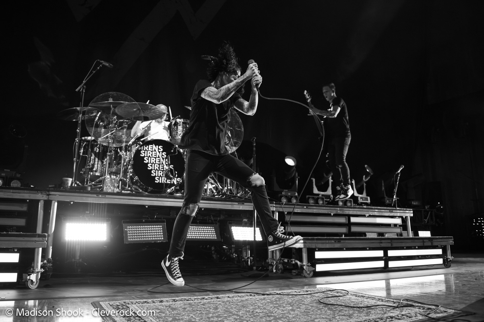 Sleeping With Sirens concert photos | Blossom Music Center | Cuyahoga ...